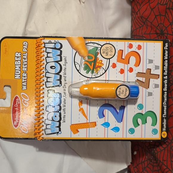 Toys | Melissa Doug Mdwow5399 Numbers Water Wow Box 122 | Poshmark